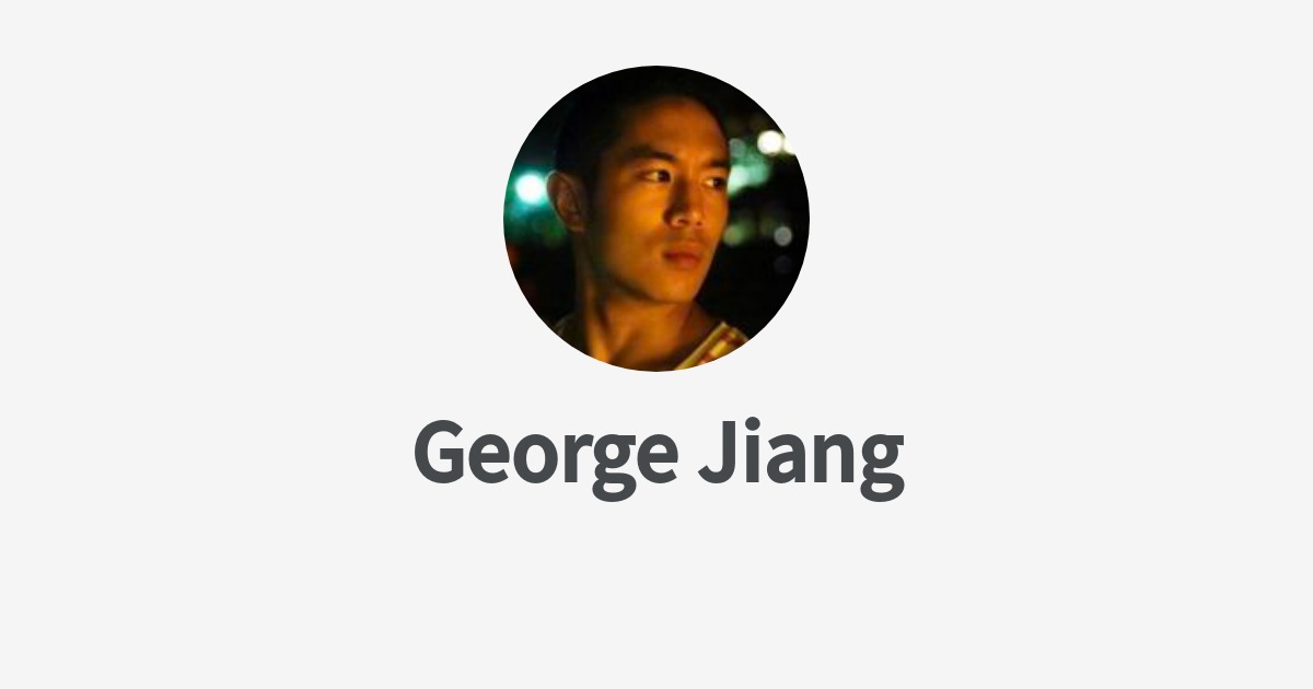 George Jiang's Wantedly Profile