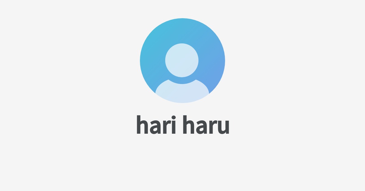 hari haru's Wantedly Profile