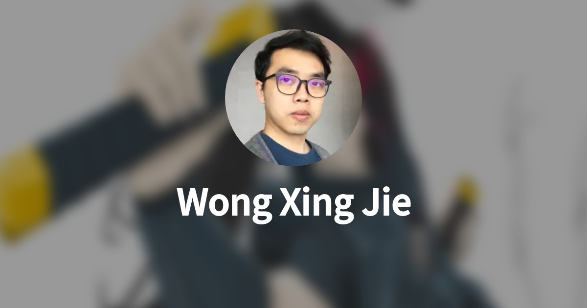 Xing Jie Wong's Wantedly Profile