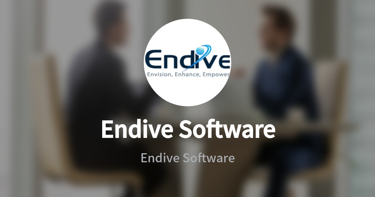 Endive Software's Wantedly Profile