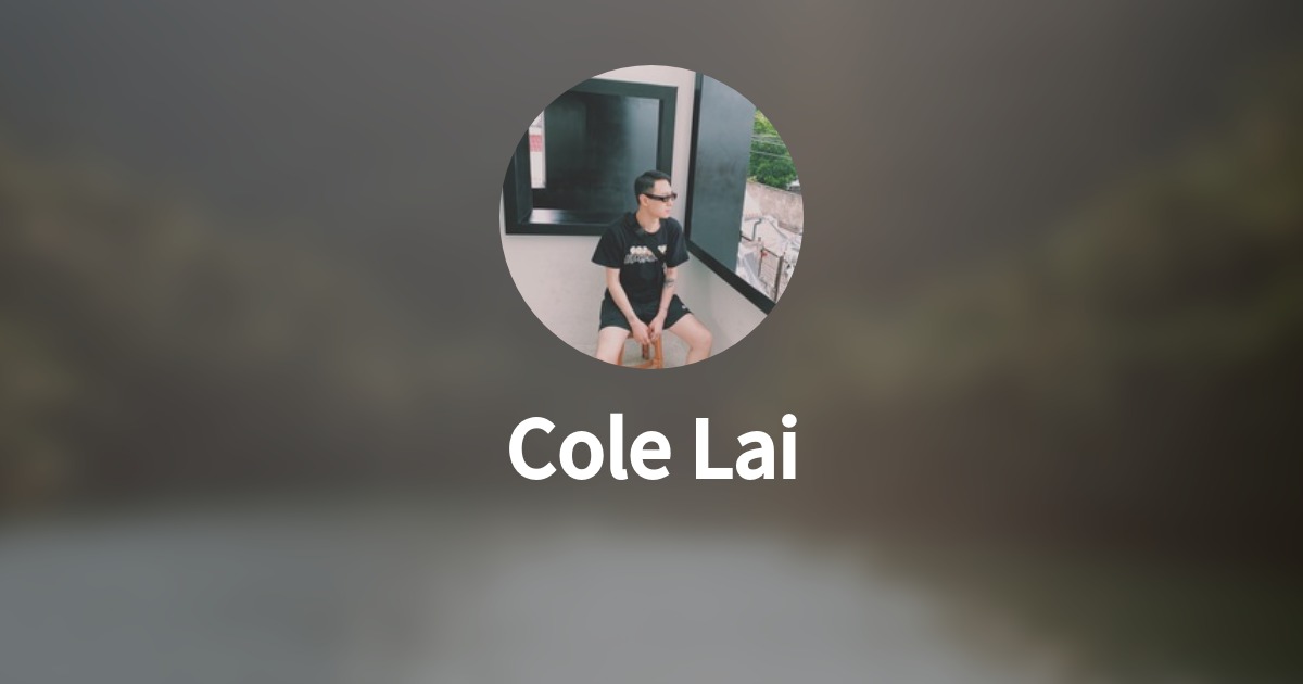 Cole Lai's Wantedly Profile