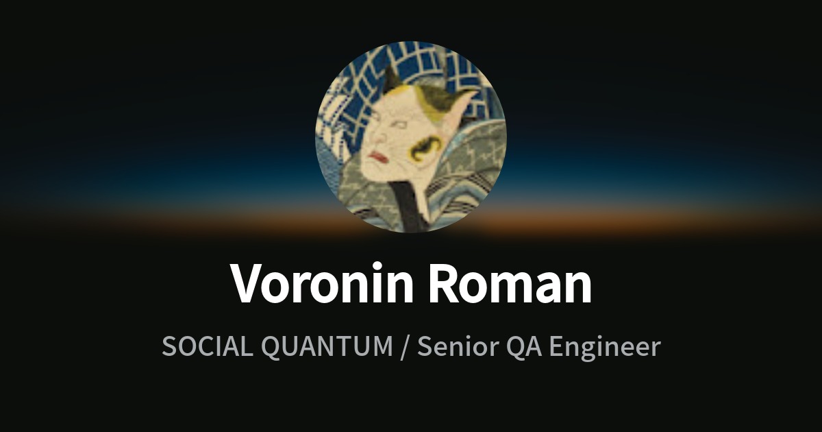Voronin Roman's Wantedly Profile
