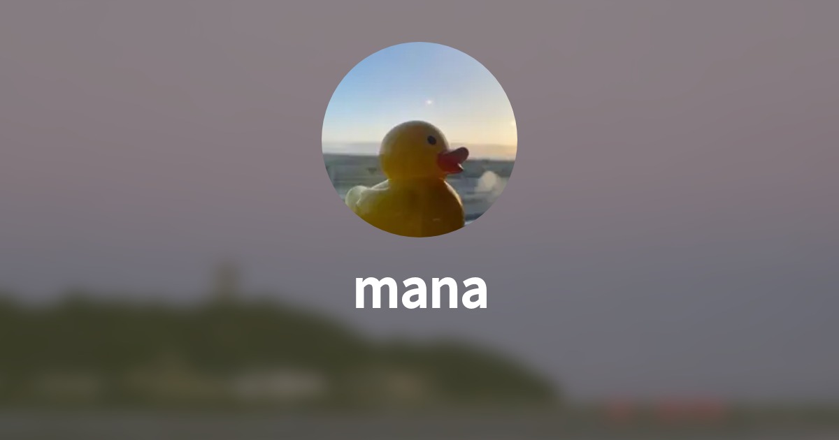 mana's Wantedly Profile