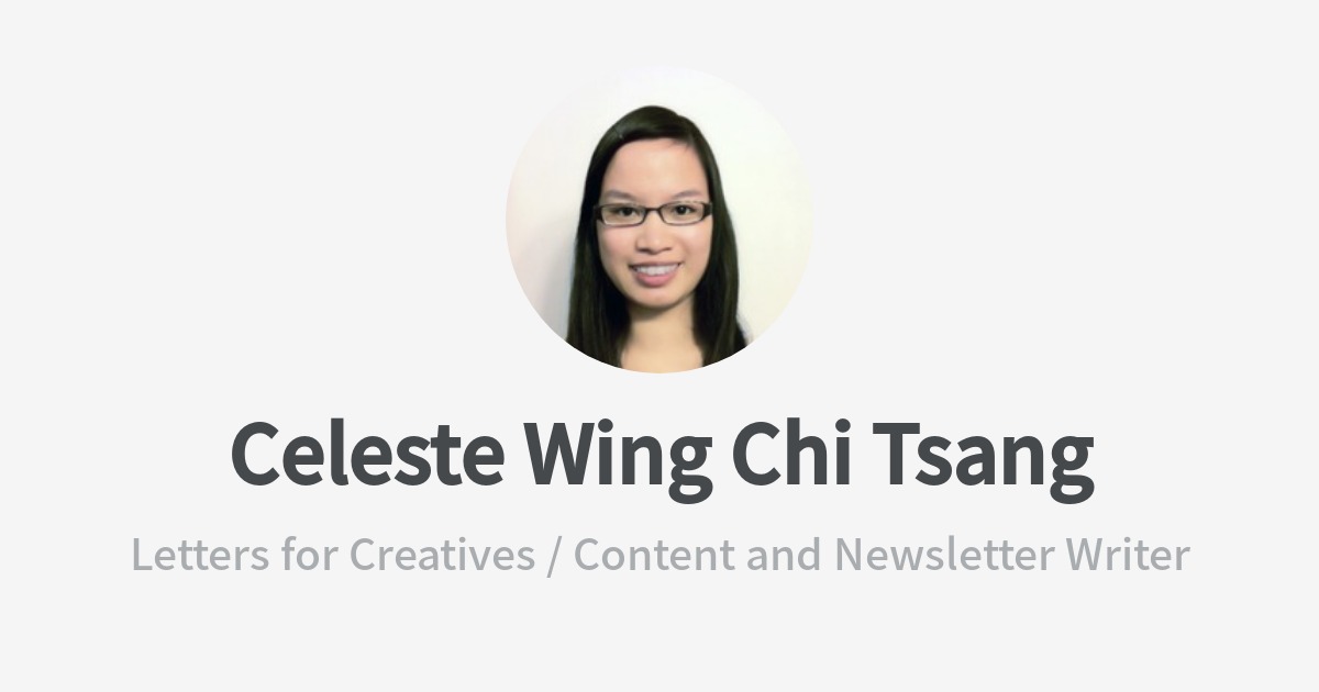 Celeste Wing Chi Tsang's Wantedly Profile