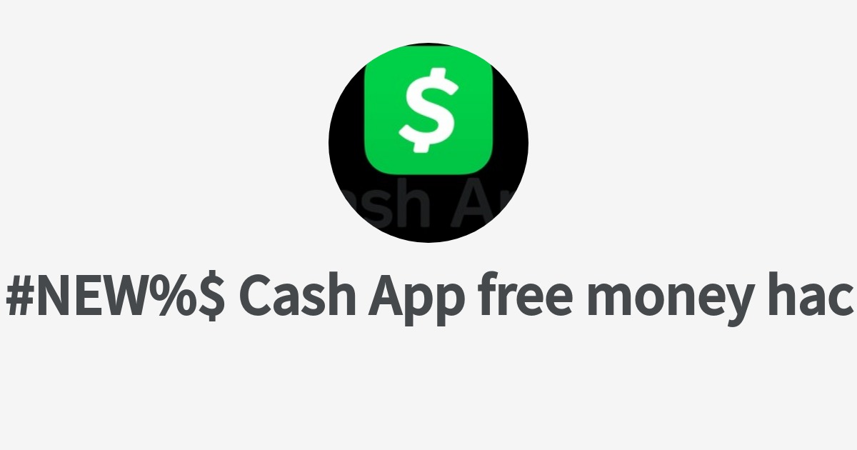 NEW Cash App free money hack generator's Wantedly Profile