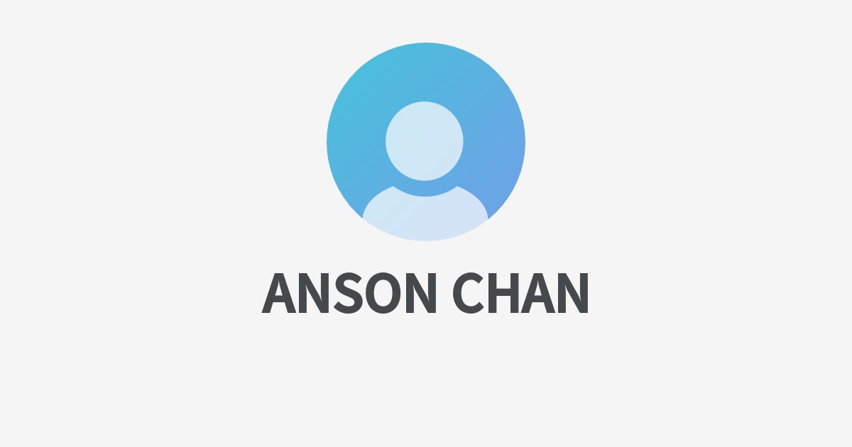 ANSON CHAN's Wantedly Profile