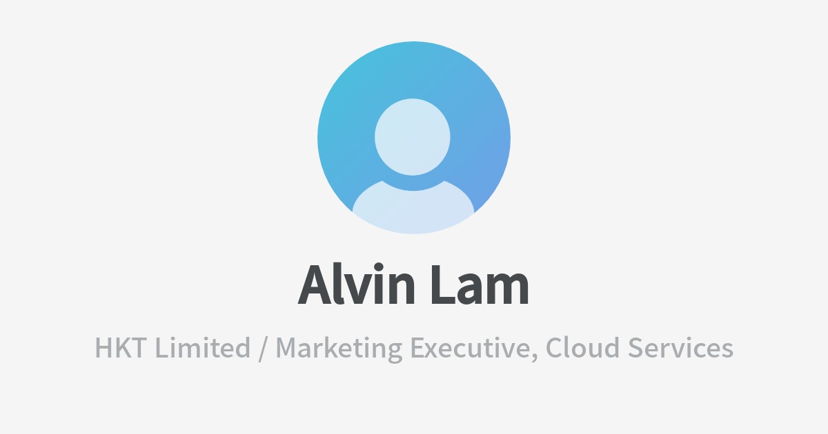 Alvin Lam's Wantedly Profile