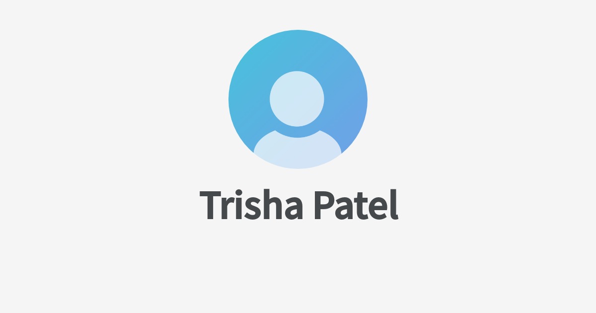 Trisha Patel's Wantedly Profile