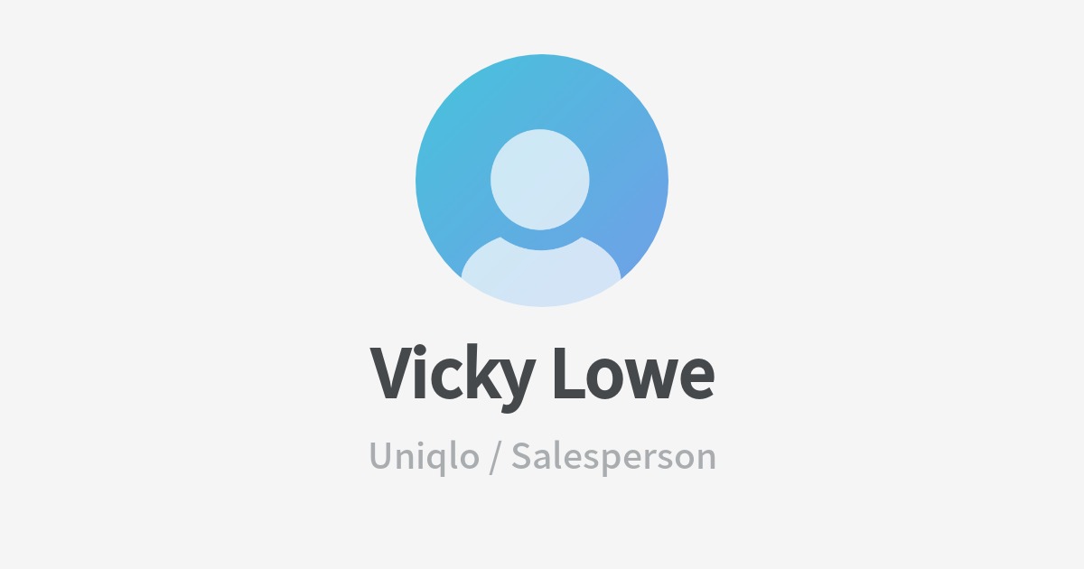 Vicky Lowe's Wantedly Profile