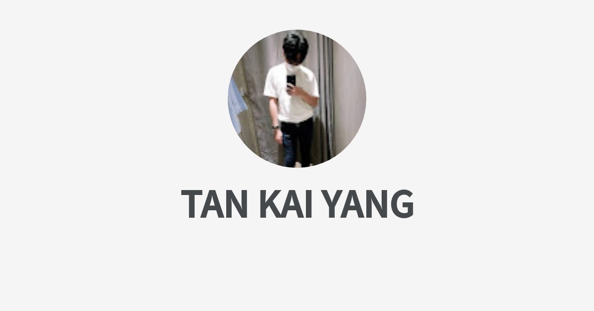 TAN KAI YANG's Wantedly Profile