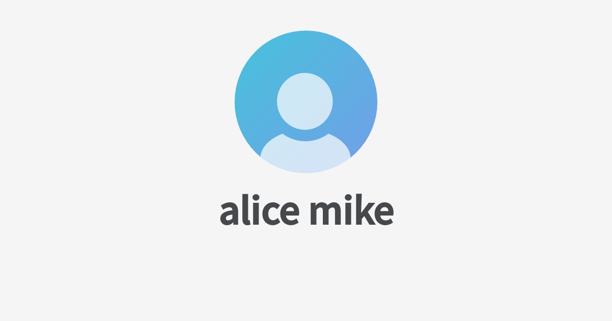 alice mike's Wantedly Profile