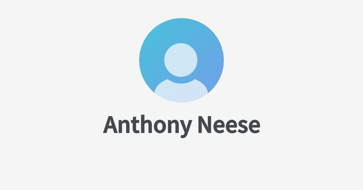 Anthony Neese's Wantedly Profile