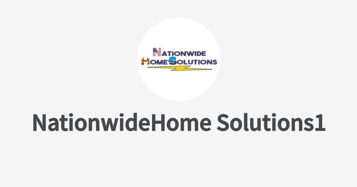 NationwideHome Solutions1's Wantedly Profile