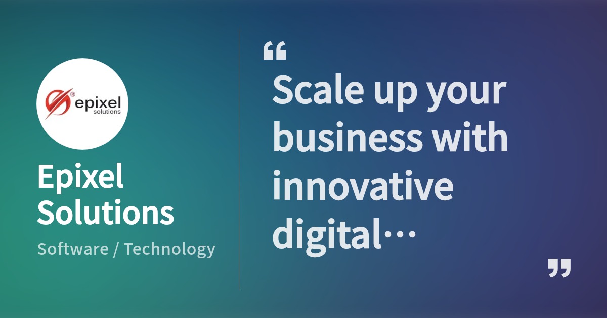 Epixel Solutions's Wantedly Profile