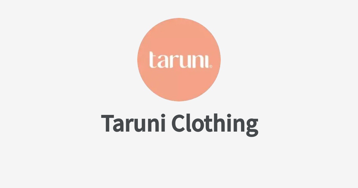 Taruni Clothing's Wantedly Profile