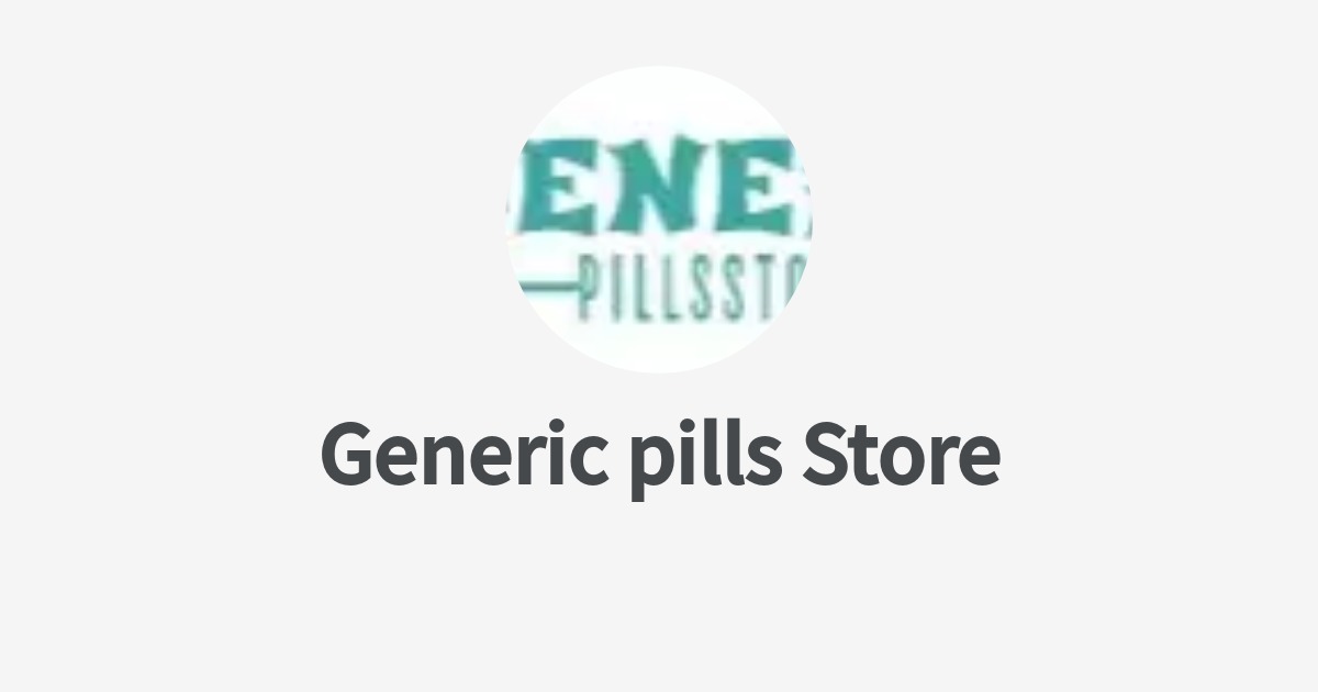 Generic pills Store's Wantedly Profile