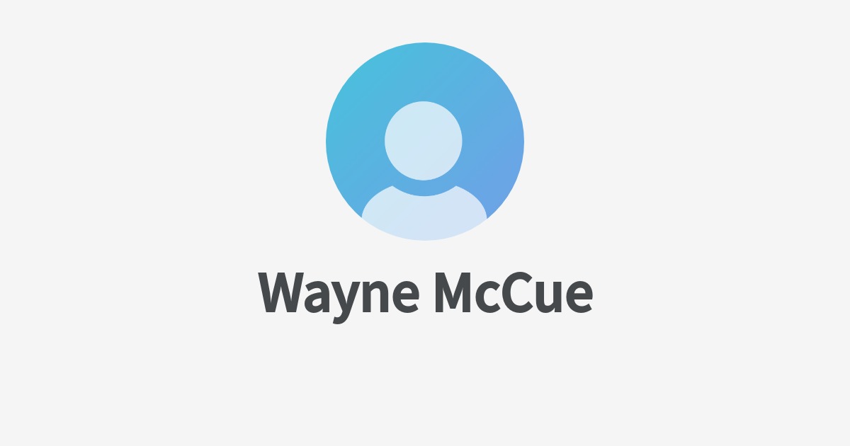 Wayne McCue's Wantedly Profile