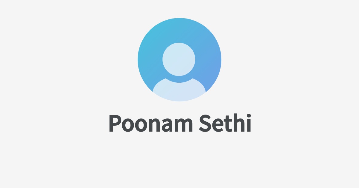 Poonam Sethi's Wantedly Profile