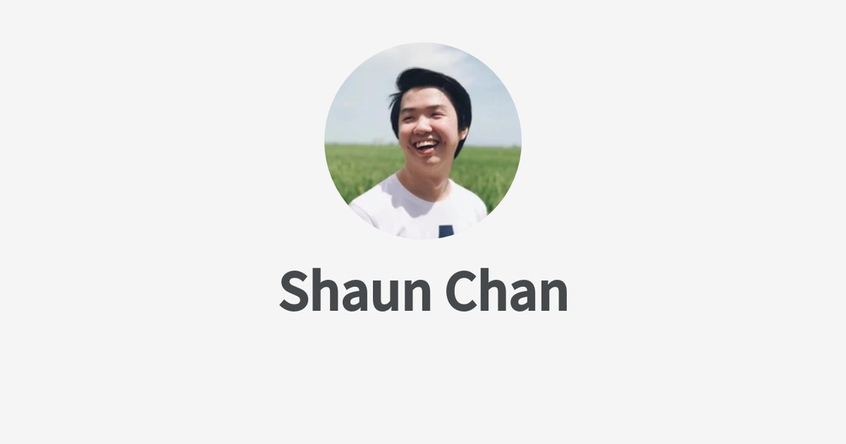 Shaun Chan's Wantedly Profile