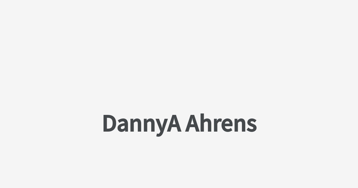 DannyA Ahrens's Wantedly Profile