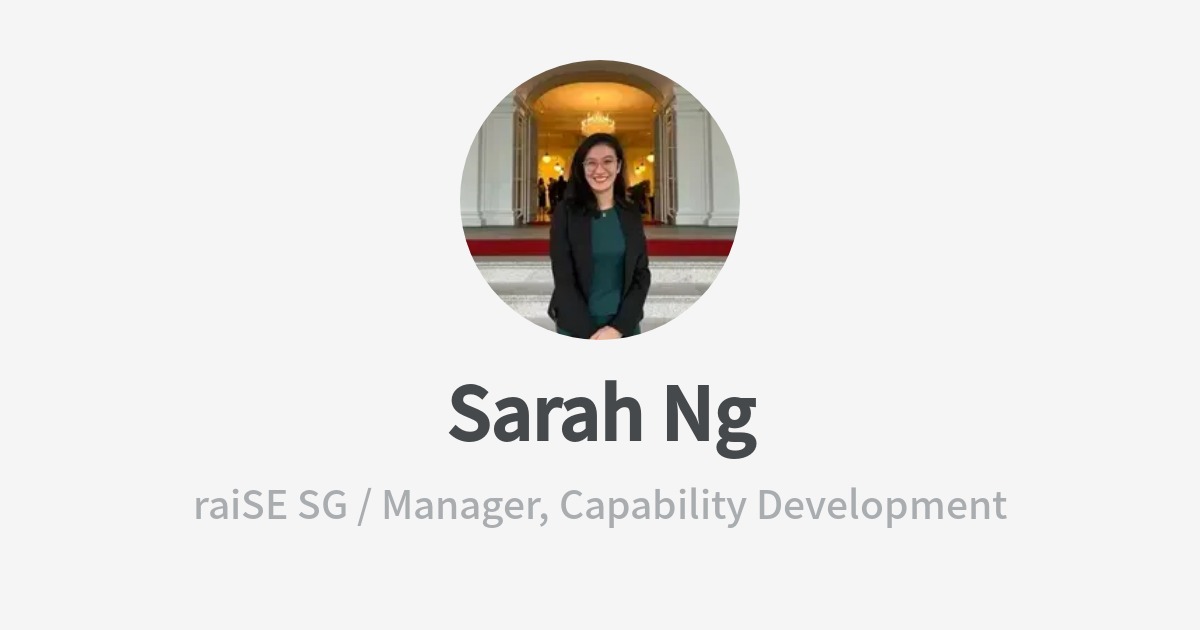 Sarah Ng's Wantedly Profile