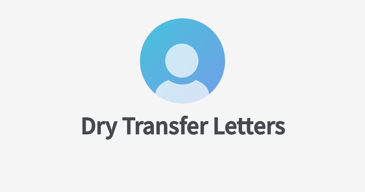 Dry Transfer Letters's Wantedly Profile