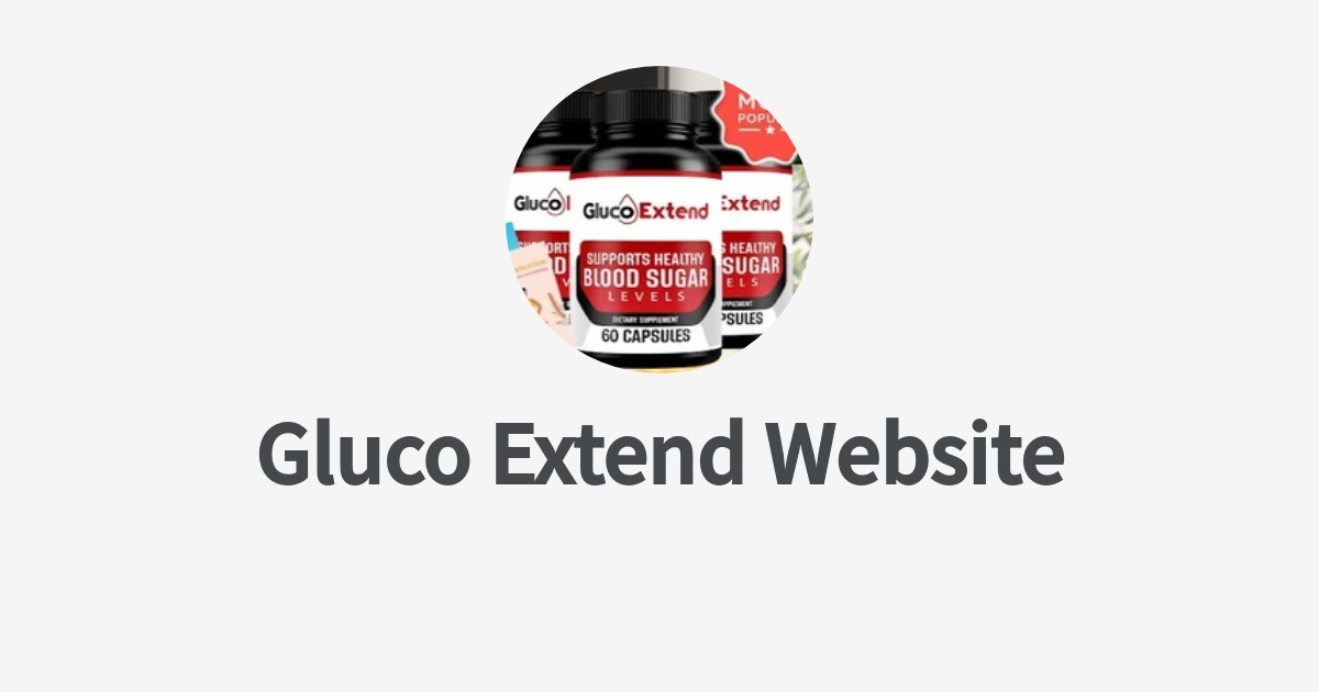 Gluco Extend Website's Wantedly Profile