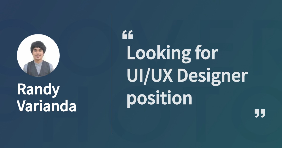 Randy Varianda's Wantedly Profile