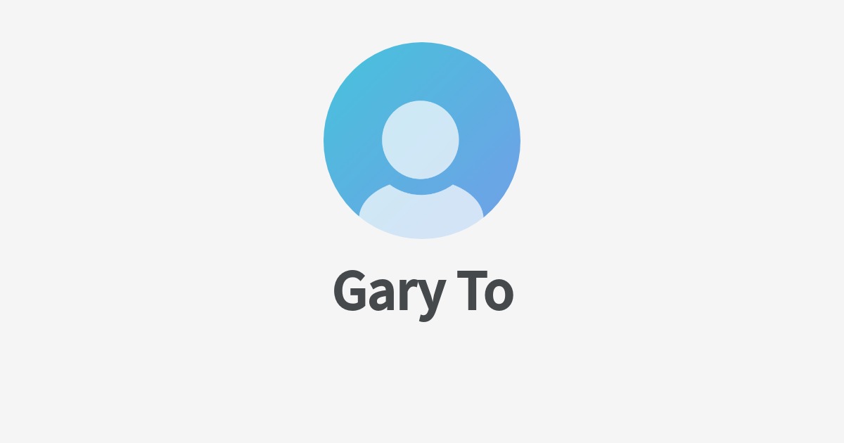 Gary To's Wantedly Profile