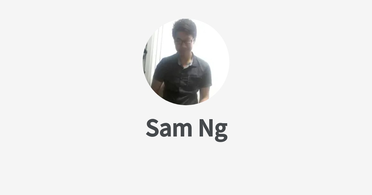 Sam Ng's Wantedly Profile