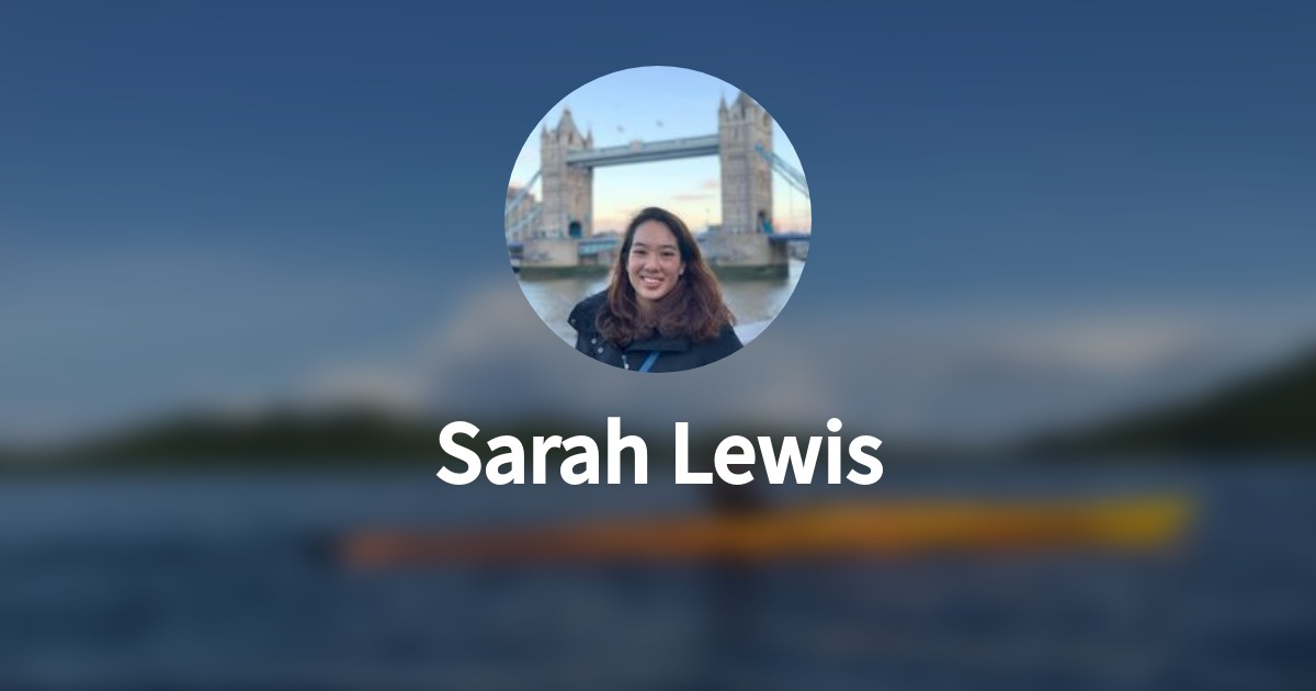 Sarah Lewis's Wantedly Profile