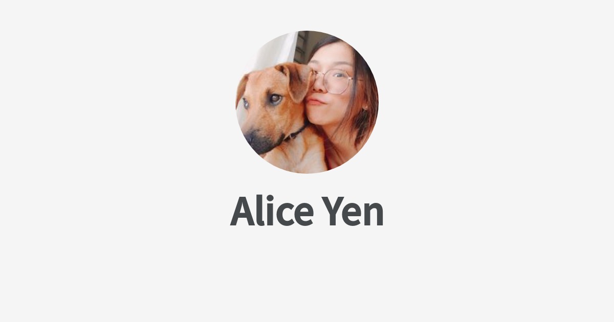Alice Yen's Wantedly Profile