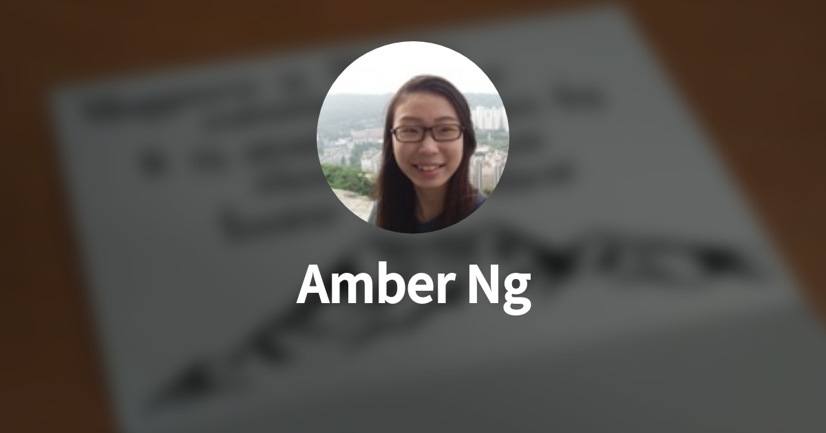 Amber Ng's Wantedly Profile