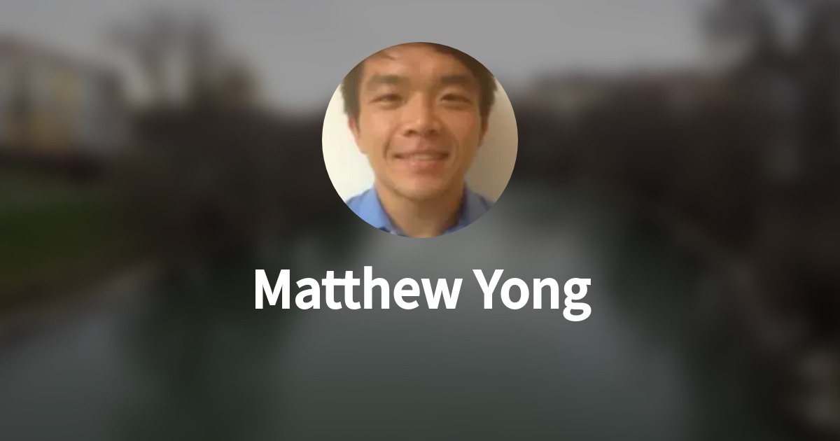 Matthew Yong's Wantedly Profile